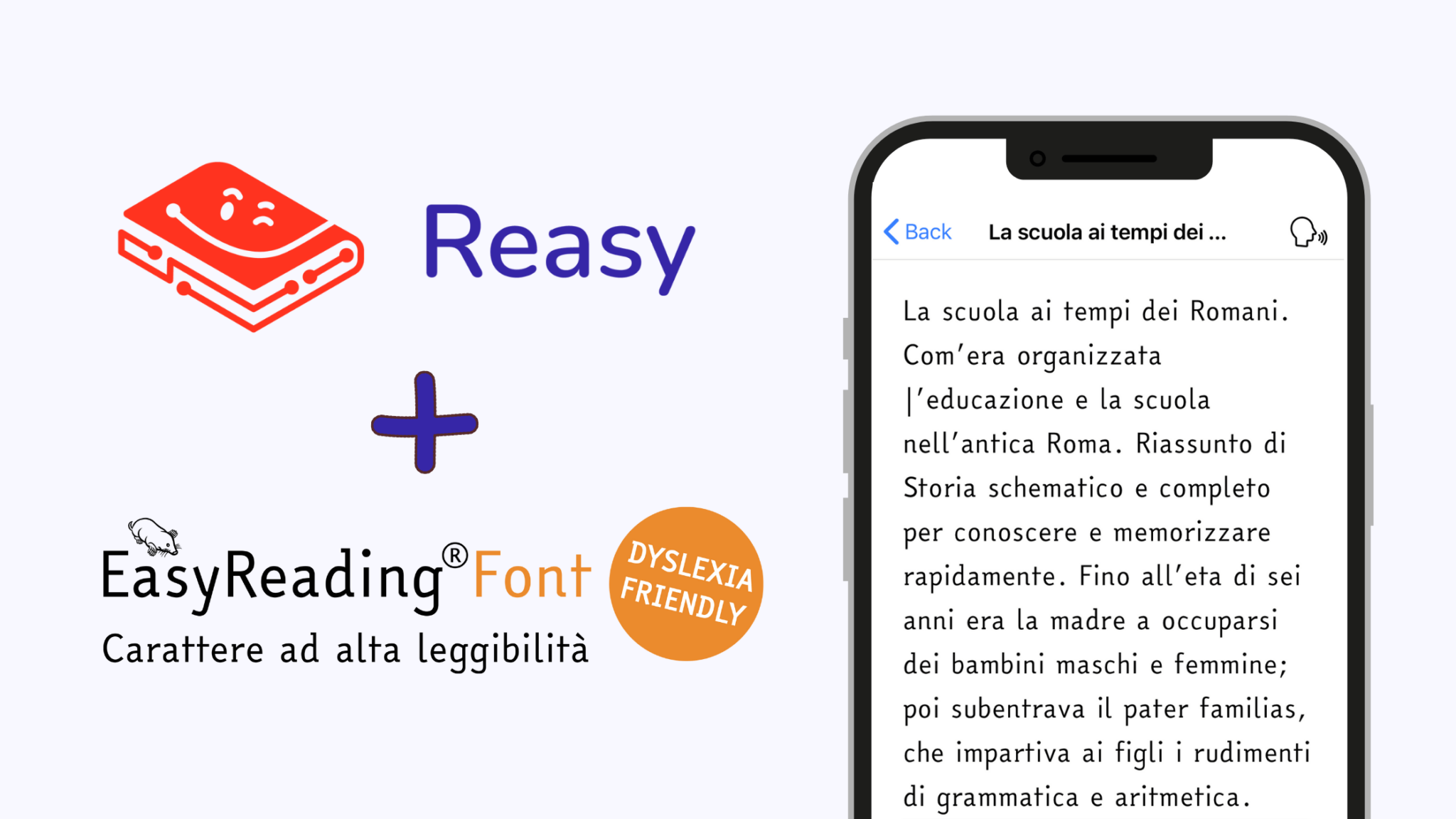 Reasy uses the EasyReading® font.